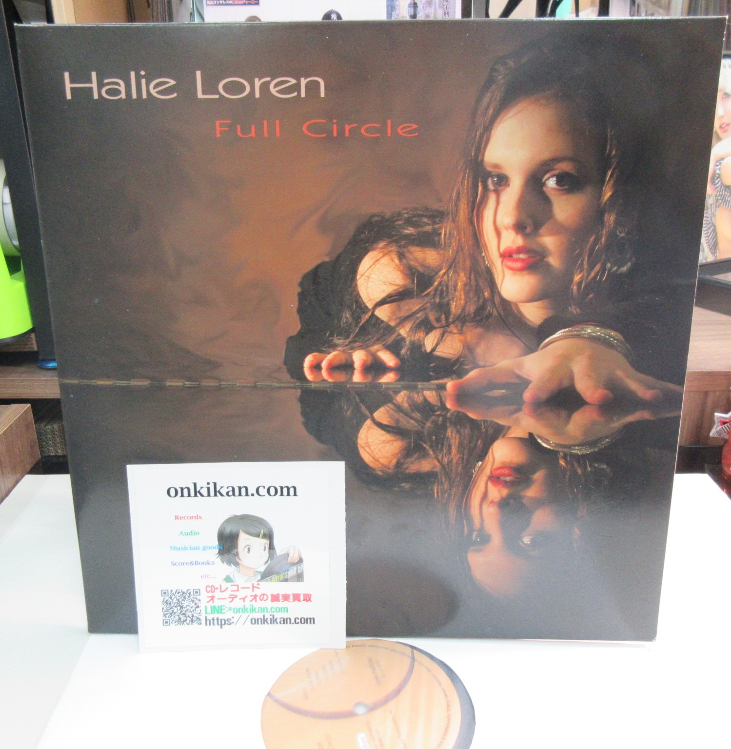 レコード買取｜Halie Loren（ヘイリー・ロレン）「Full Circle」LP / 2018White Moon Productions GER - JAZZ&ROCK・CDレコード ...